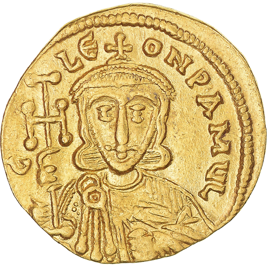 Coin, Constantine V Copronymus, with Leo III, Solidus, 745-750 ...