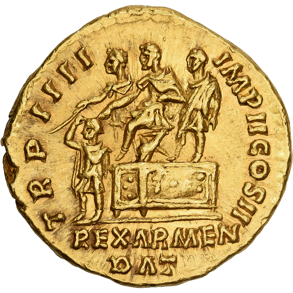 Lucius Verus, Aureus, 163-164, Rome, Gold, , RIC:511 | Roman Imperial Coins