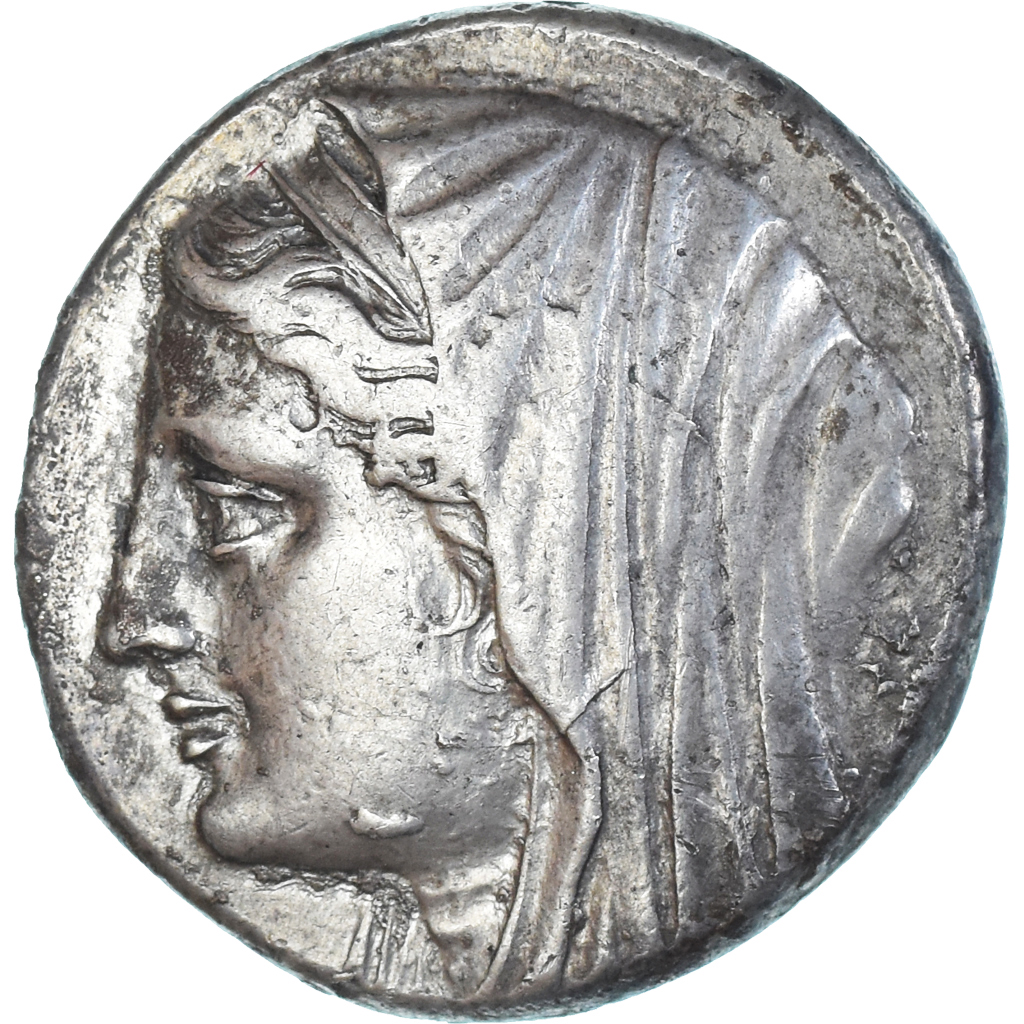 Sicily, Queen Philistis, Hieron II, 16 Litrai, ca. 275-215 BC, Syracuse ...