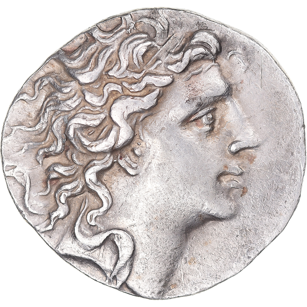 Pontos, Mithradates VI Eupator, Tetradrachm, 79-78 BC, Pergamon, Silver ...