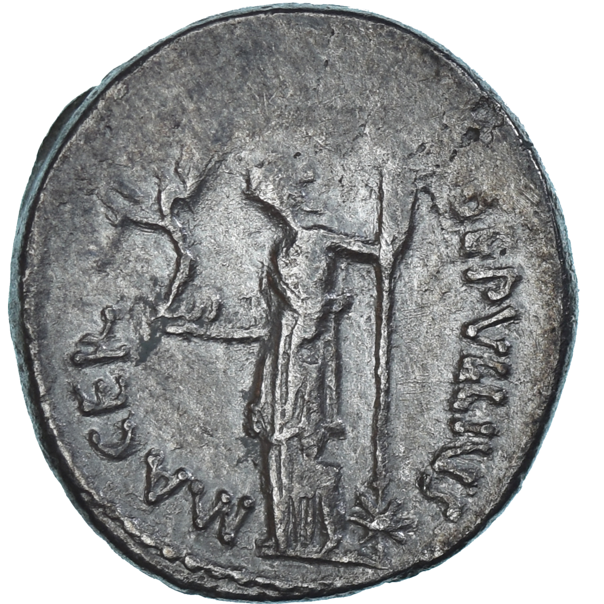 Coin, Julius Caesar, Denarius, January-February 44 BC, Rome, , Silver