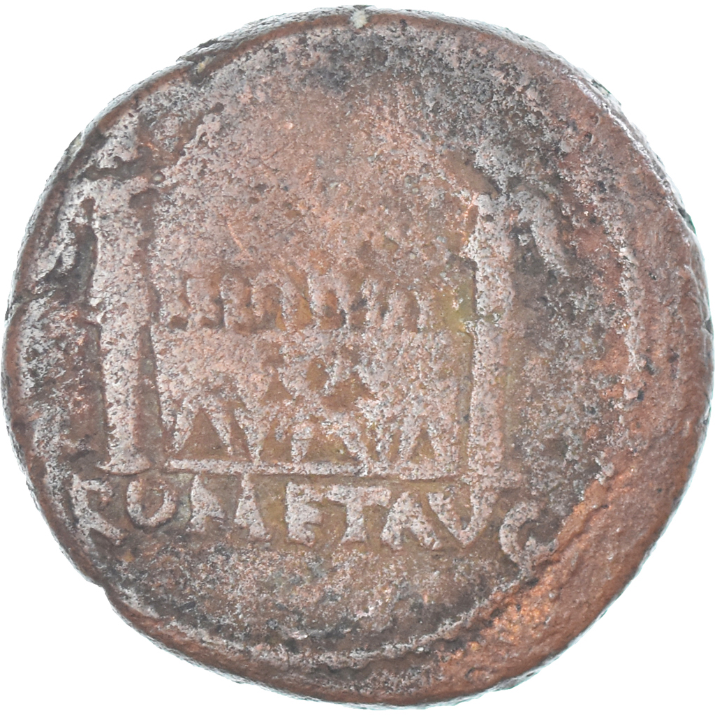 Coin, Augustus, As, 10-6 BC, Lugdunum, , Bronze, RIC:230 | Roman ...