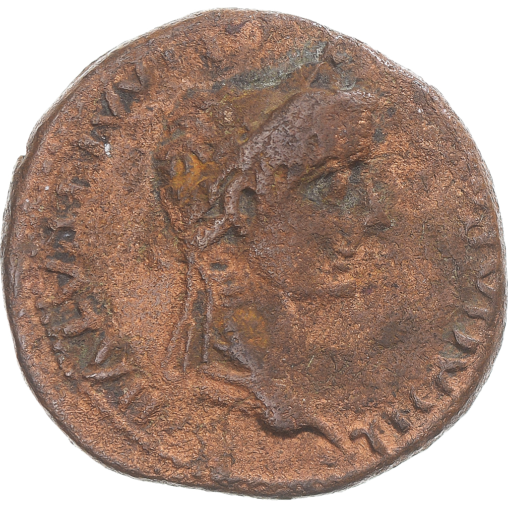 Coin, Augustus, As, 9-14, Lugdunum, , Bronze, RIC:233 | Roman Imperial ...