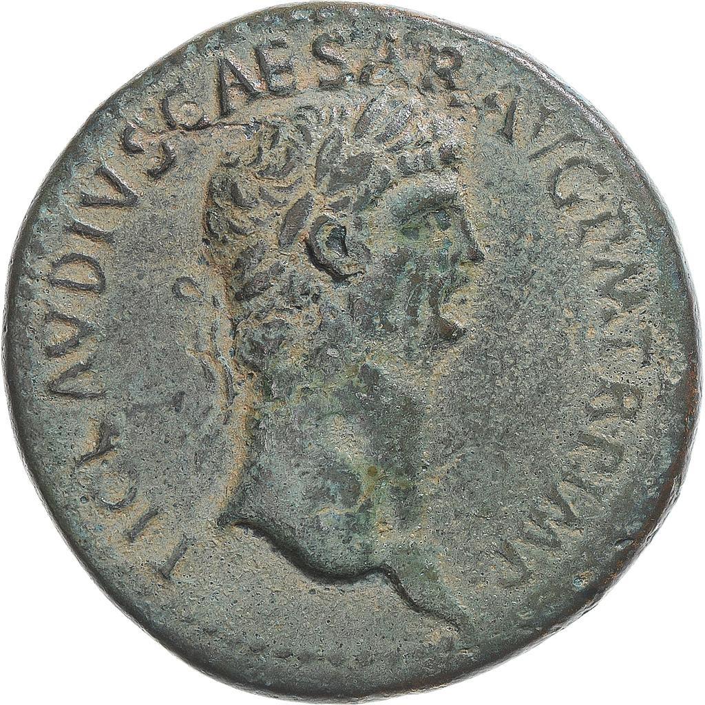 Coin, Claudius, Sestertius, 41-50, Rome, , Bronze, RIC:96 | Roman ...