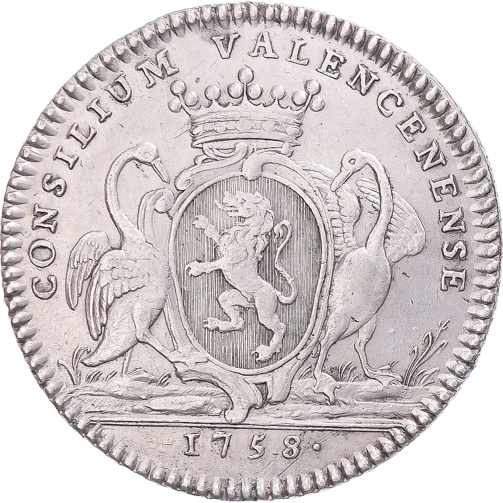 France, Token, Louis XV, Condé sur l'Escaut, Assemblée de Valenciennes ...