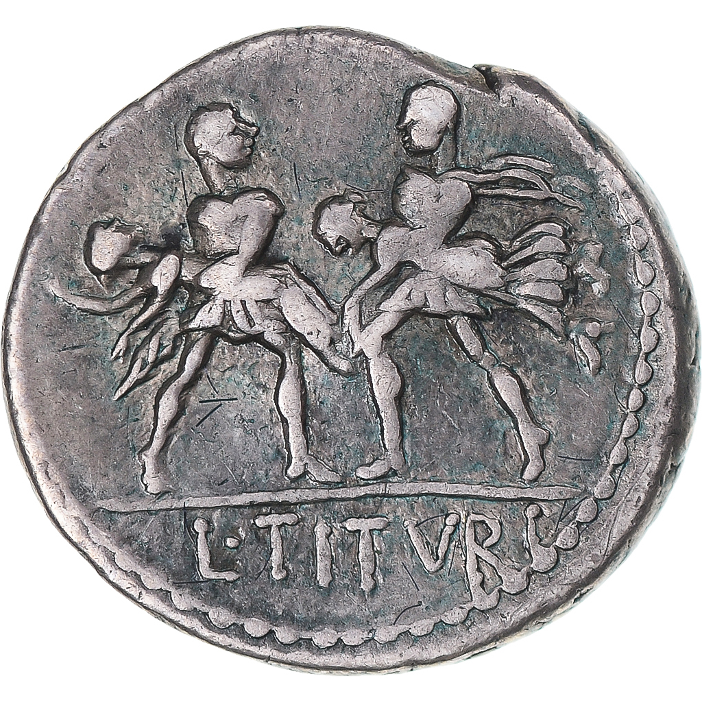 Coin, Tituria, Denarius, 89 BC, Rome, , Silver, Sear:249 | Roman ...