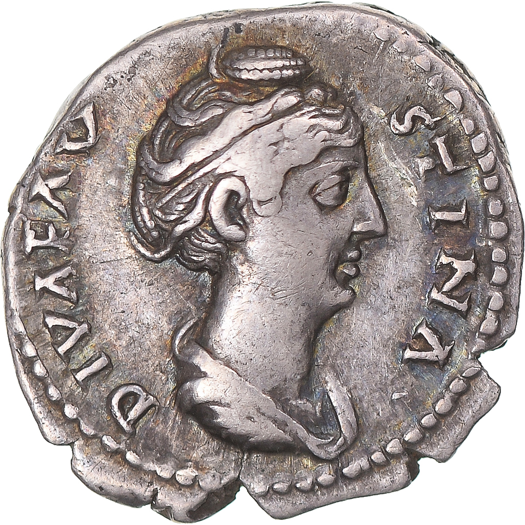 Coin, Faustina I, Denarius, after 141, Rome, , Silver, RIC:361