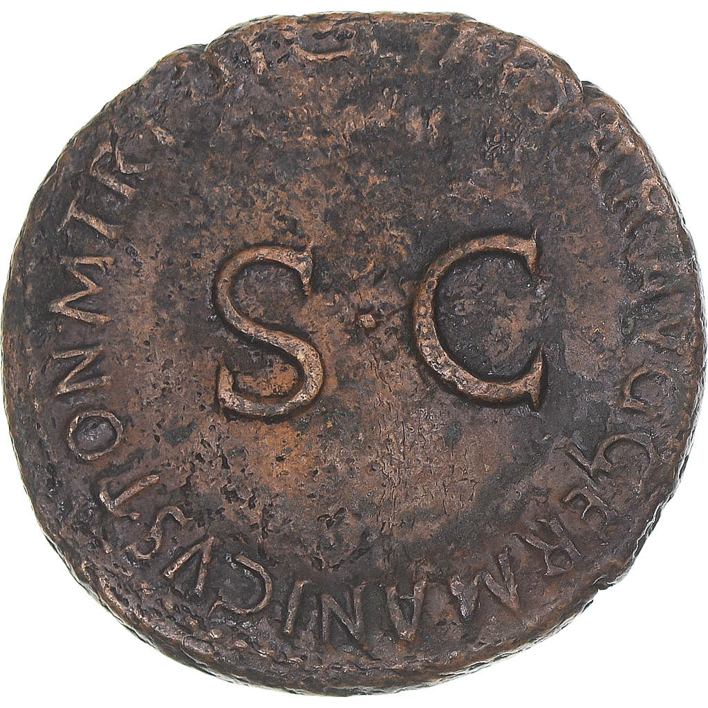 Germanicus, As, 37-38, Rome, Bronze, , RIC:35 | Roman Imperial Coins