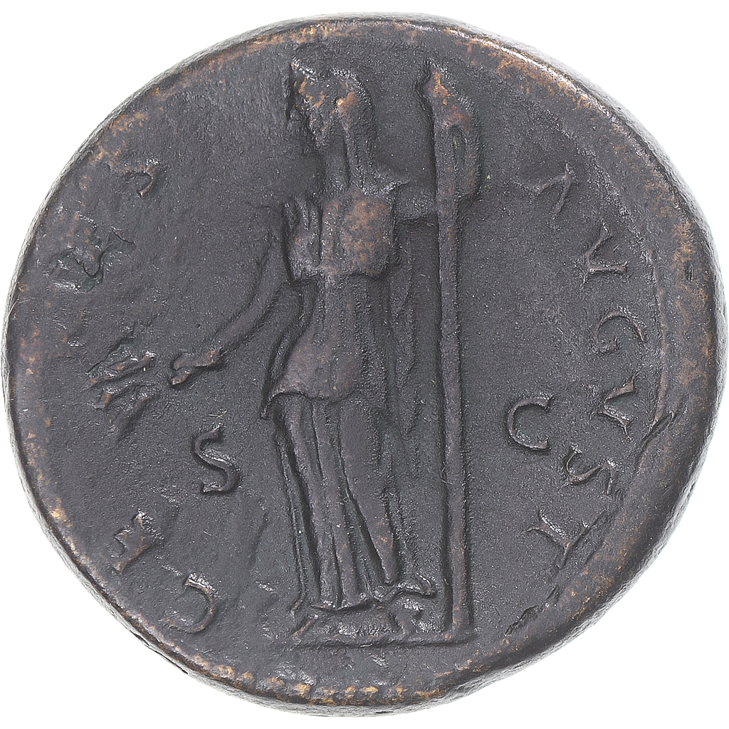 Titus, Dupondius, 77-78, Rome, Bronze, | Roman Imperial Coins