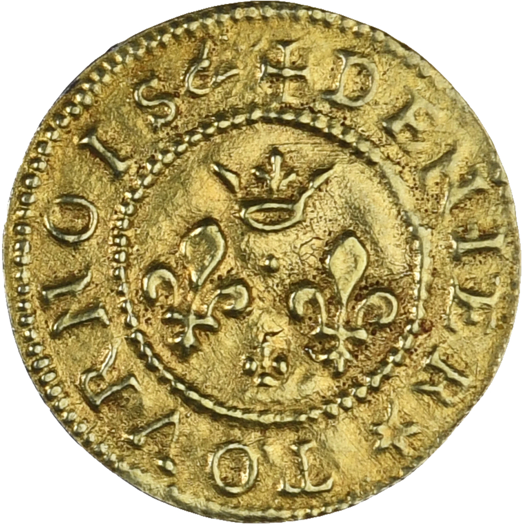 France, Denier à épouser, Collection Térisse, , Vermeil, Terisse:D50