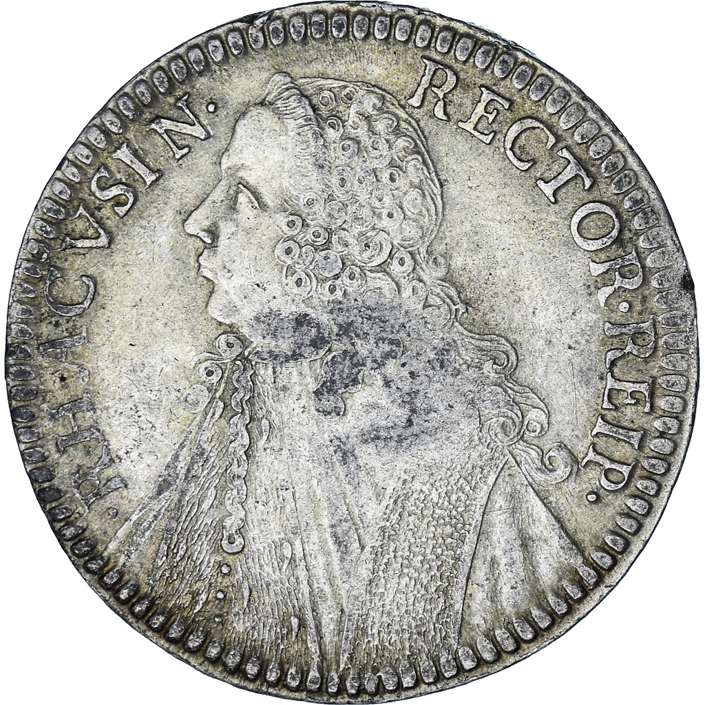 Republic of Ragusa, Tallero, 1762, Ragusa (Dubrovnik), , Silver, KM:18