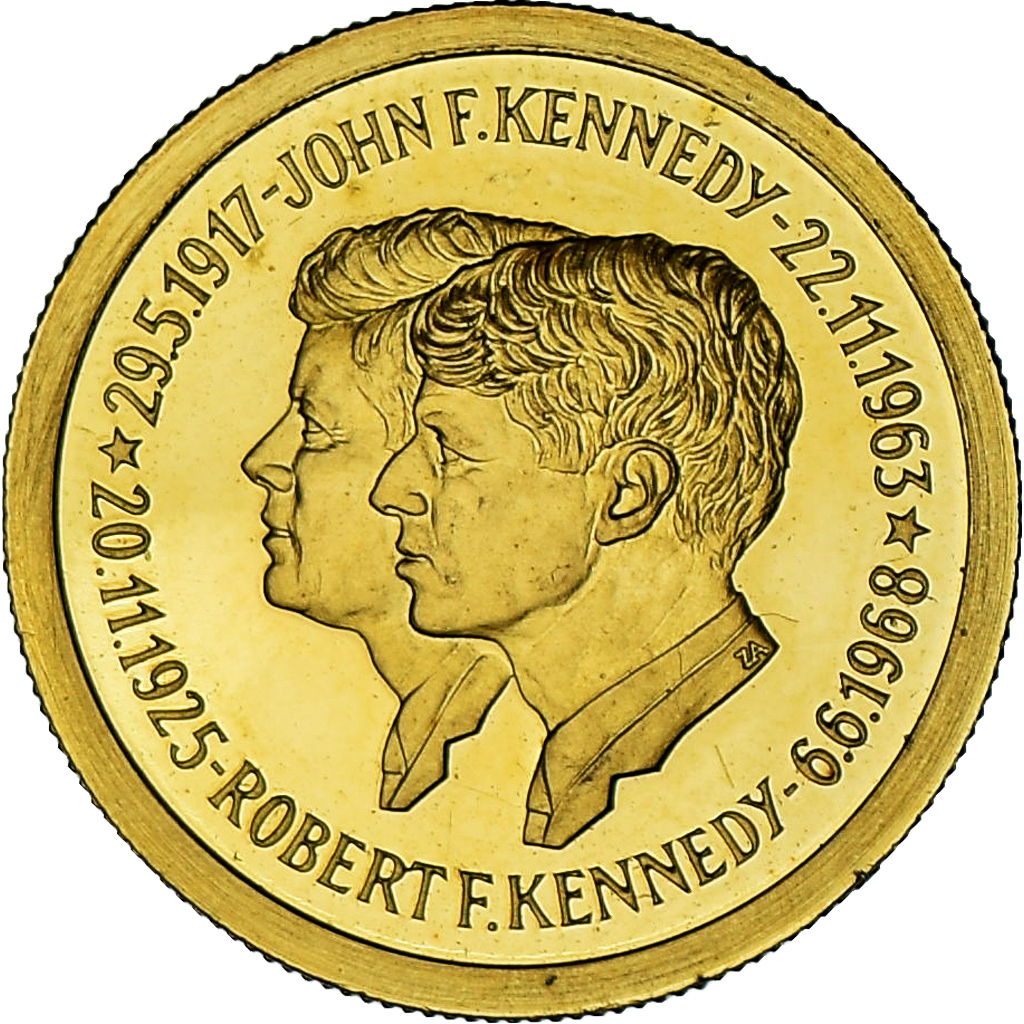 United States, Medal, John & Robert Fitzgerald Kennedy, 1968, , Gold