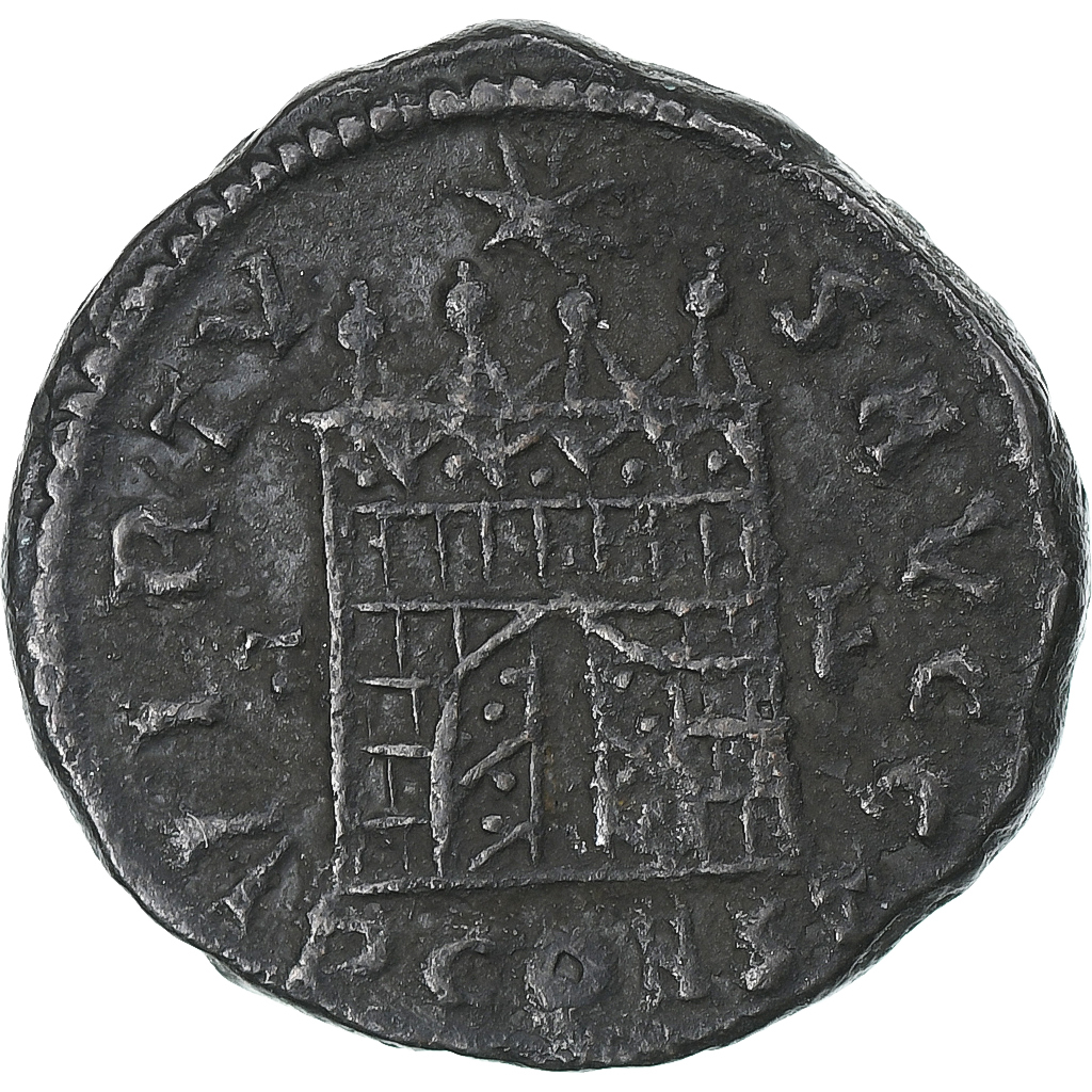 Constantine I, Follis, 329-330, Arles, Bronze, , RIC:331 | Roman ...