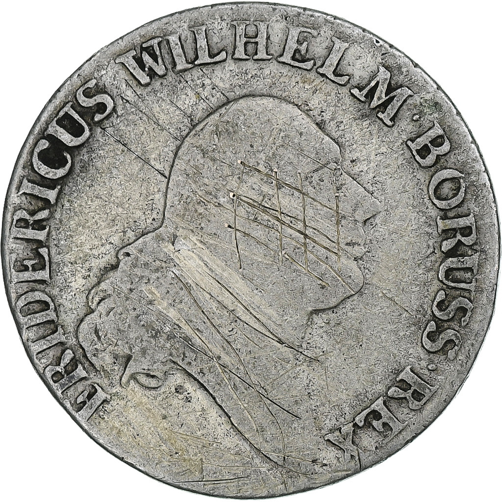 Germany, Prussia, Friedrich Wilhelm II, 4 Groschen, 1797, Königsberg ...