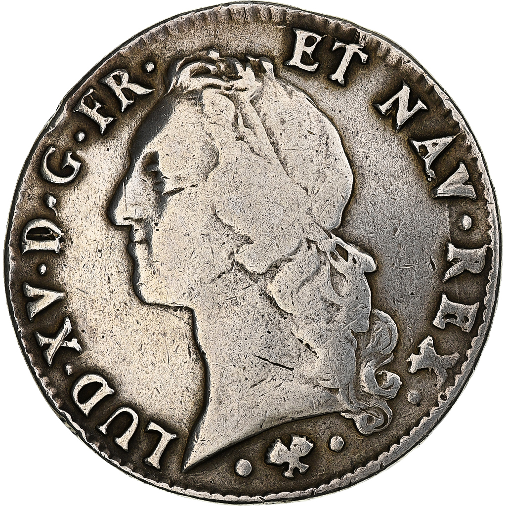 France, Louis XV, Écu au bandeau, 1765, Bayonne, Silver, | European Coins