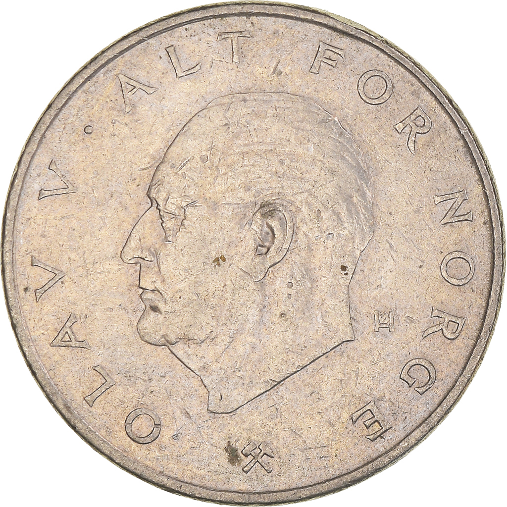 [#366744] moneda, noruega, olav v, krone, 1976, - Compra venta en ...