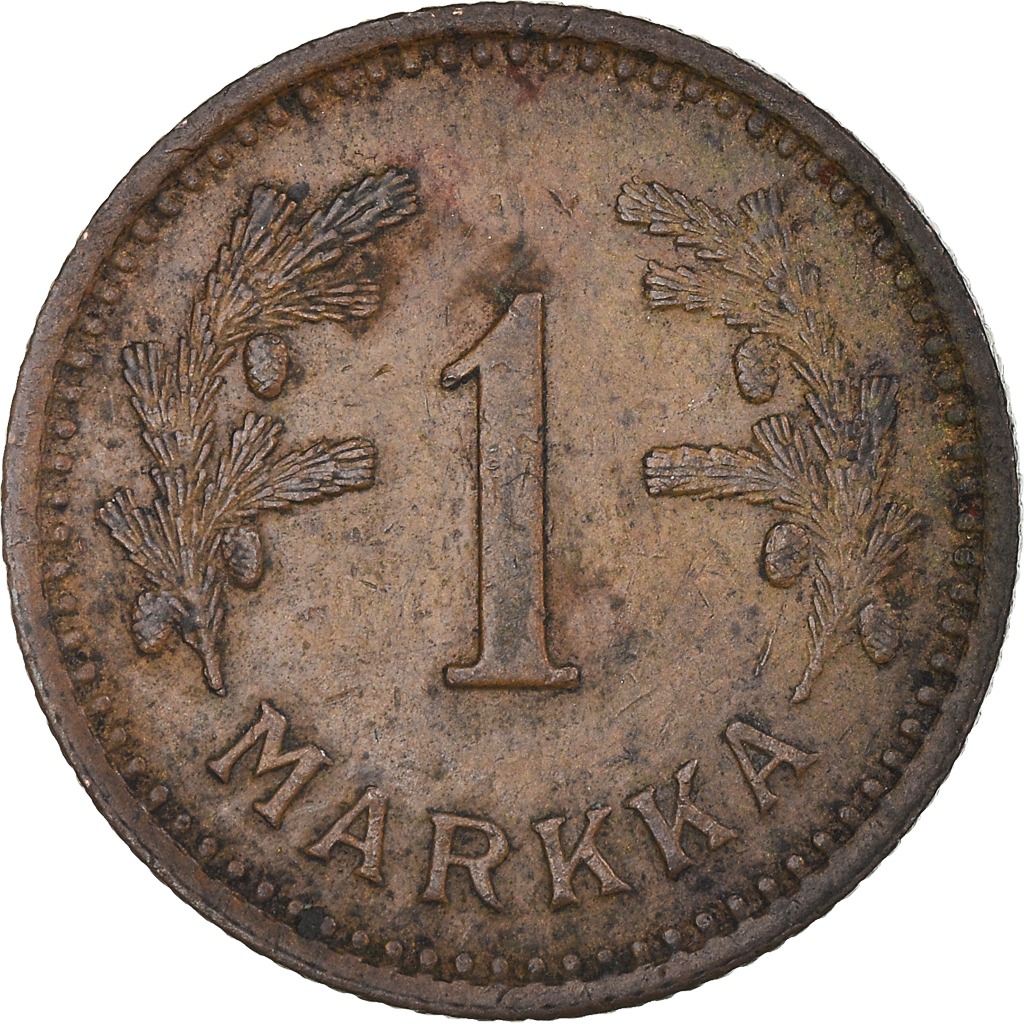 Coin, Finland, Markka, 1941, , Copper, KM:30a | European Coins