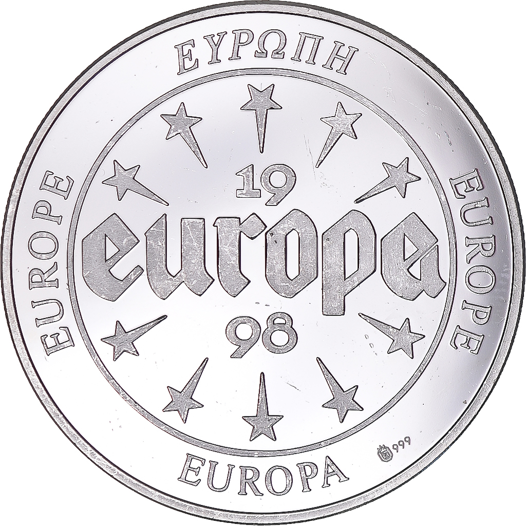 France, Medal, Europa, 1998, Greece, , Silver | Tokens & Medals