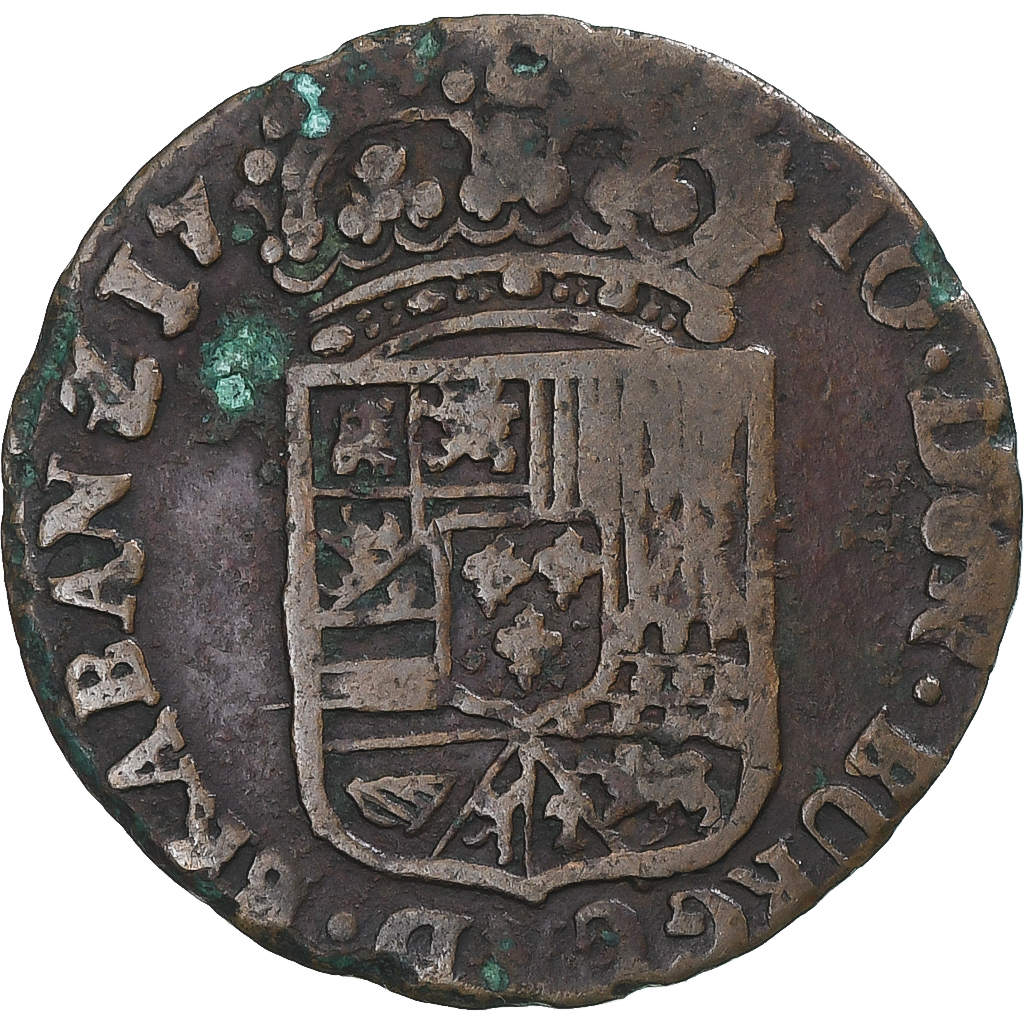 Coin, Spanish Netherlands, NAMUR, Philip V of Spain, Liard, 1710, Namur