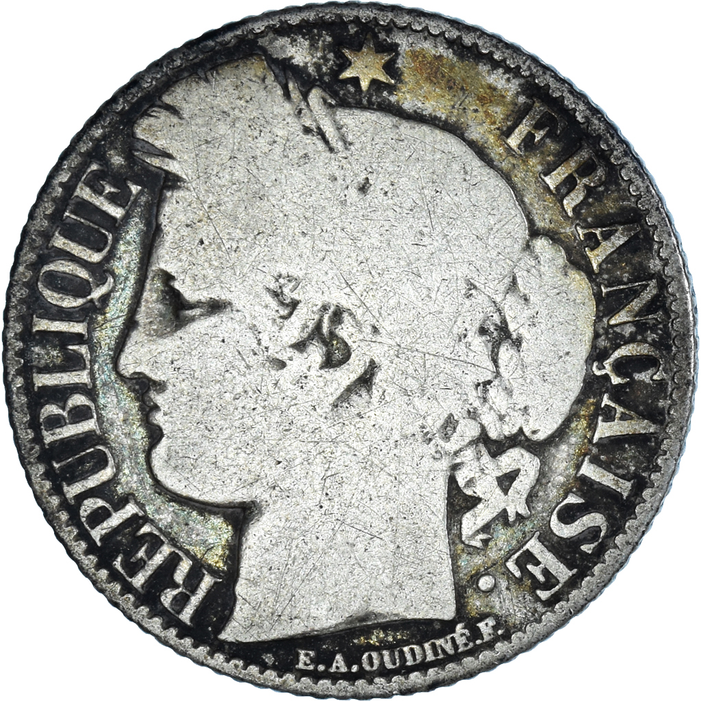 Coin, France, Cérès, Franc, 1895, Paris, , Silver, KM:822.1 | European ...