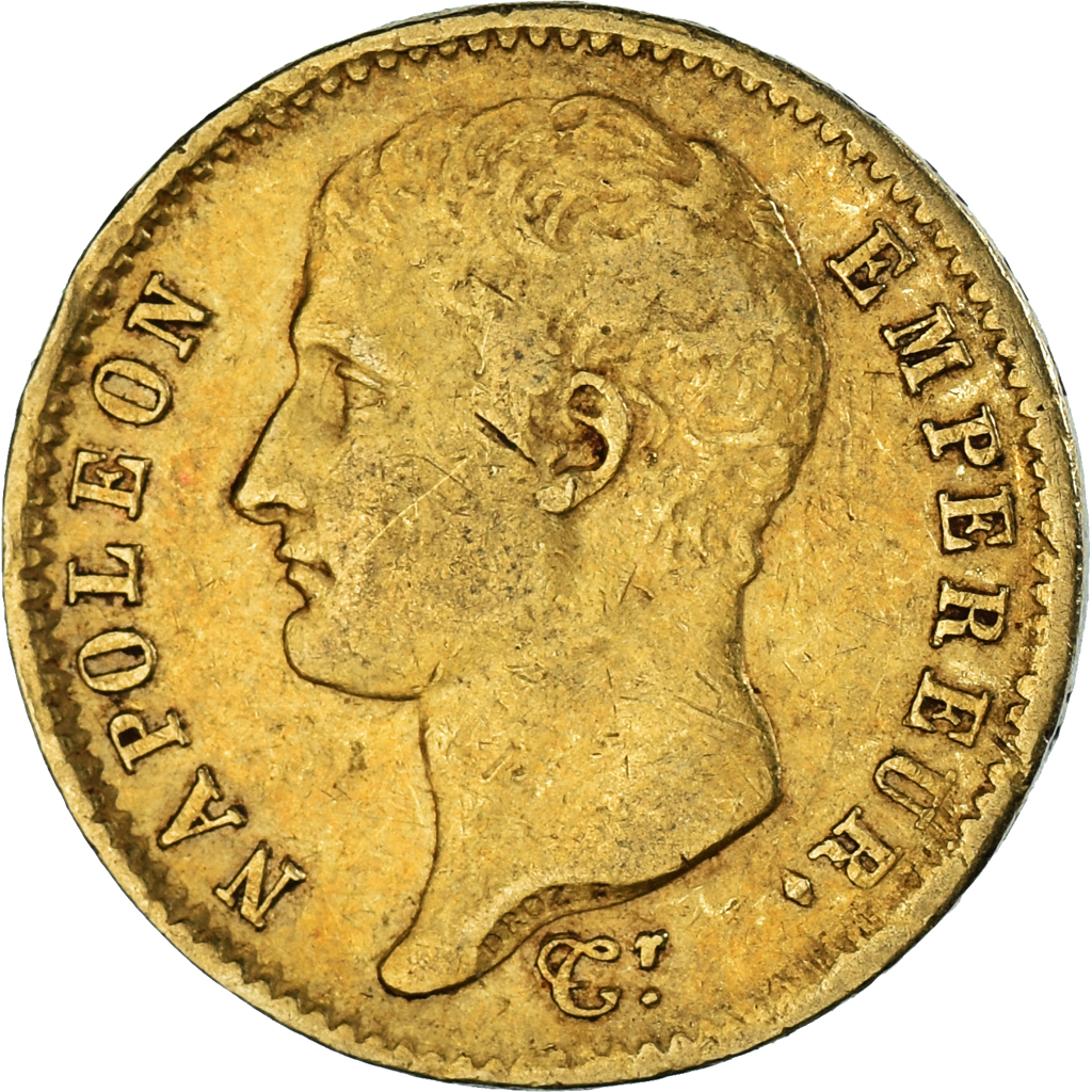 Coin, France, Napoléon I, 20 Francs, 1807, Paris, , Gold, KM:A687.1