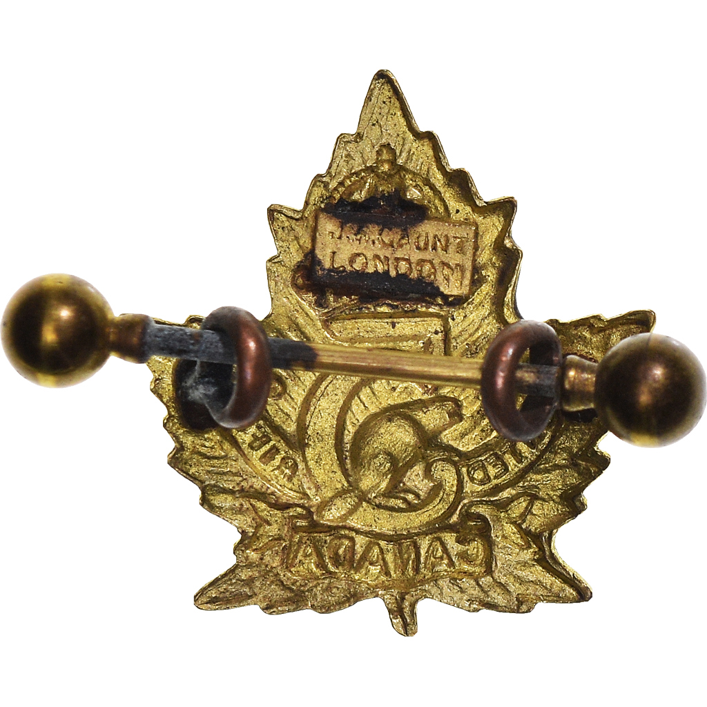 Canada, Canadian 5th Mounted Rifles, Cap Badge, 1914-1918, Excellent ...