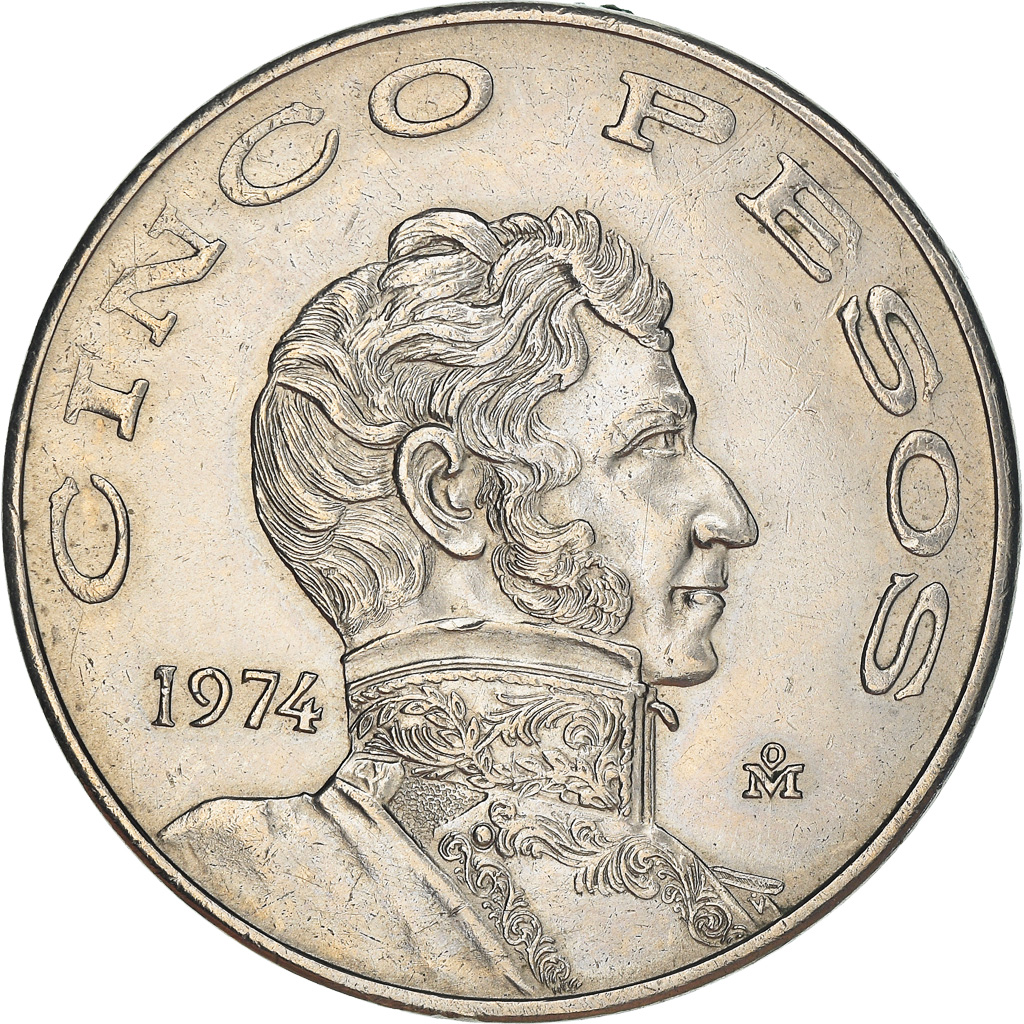 383100 Moneda M xico 5 Pesos 1974 Mexico Compra Venta En 383100 Moneda M xico 5 Pesos 1974 Mexico Compra Venta En