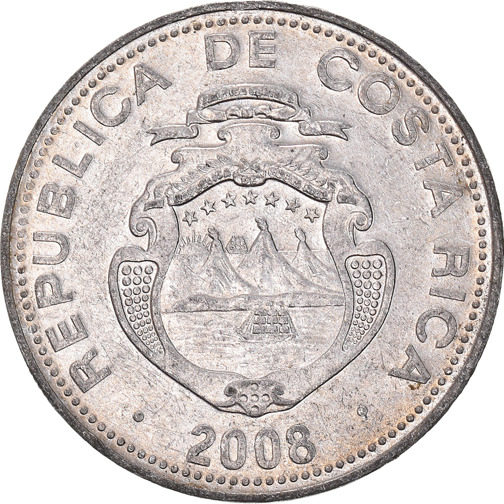 [#384336] moneda, costa rica, 5 colones, 2008, - Compra venta en ...