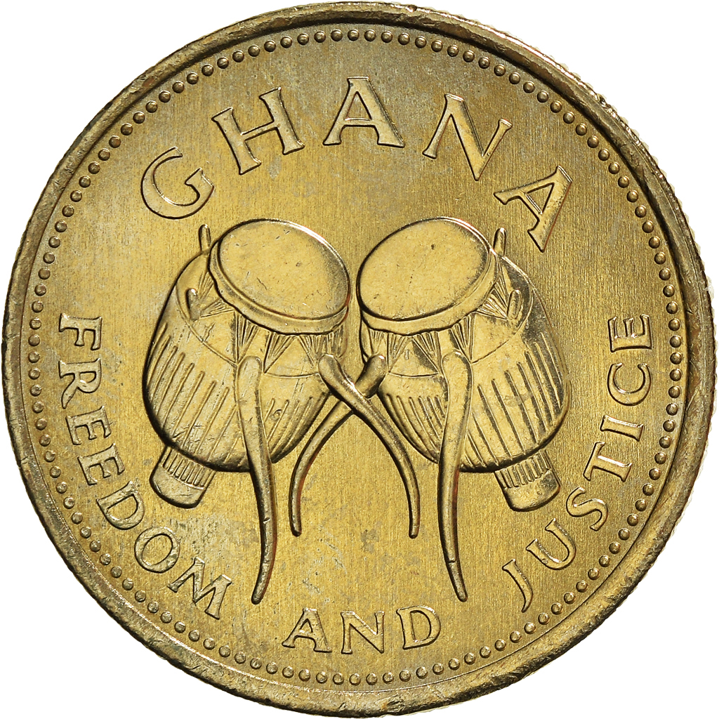 Coin, Ghana, 500 Cedis, 1998, , Nickel-brass, KM:34 | African Coins
