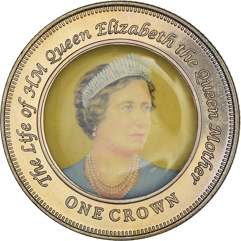 Coin, NIGHTINGALE ISLAND, Crown, 2005, unofficial private coin,