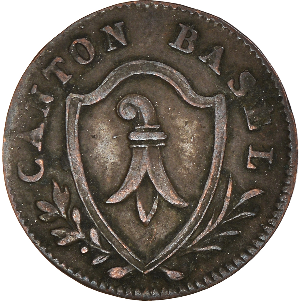 Coin, SWISS CANTONS, BASEL, Rappen, 1810, , Billon, KM:201 | European Coins