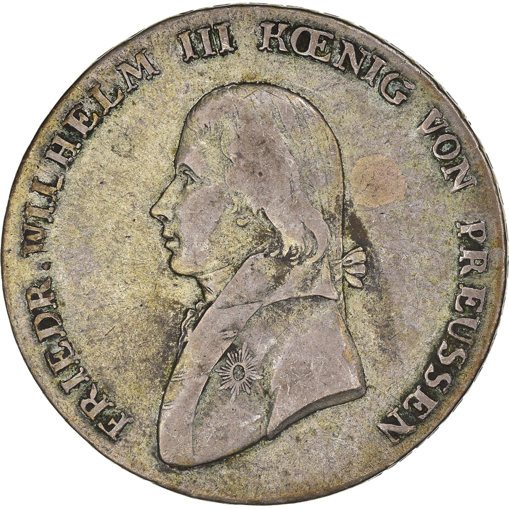 Coin, German States, PRUSSIA, Friedrich Wilhelm III, Thaler, 1799, Berlin