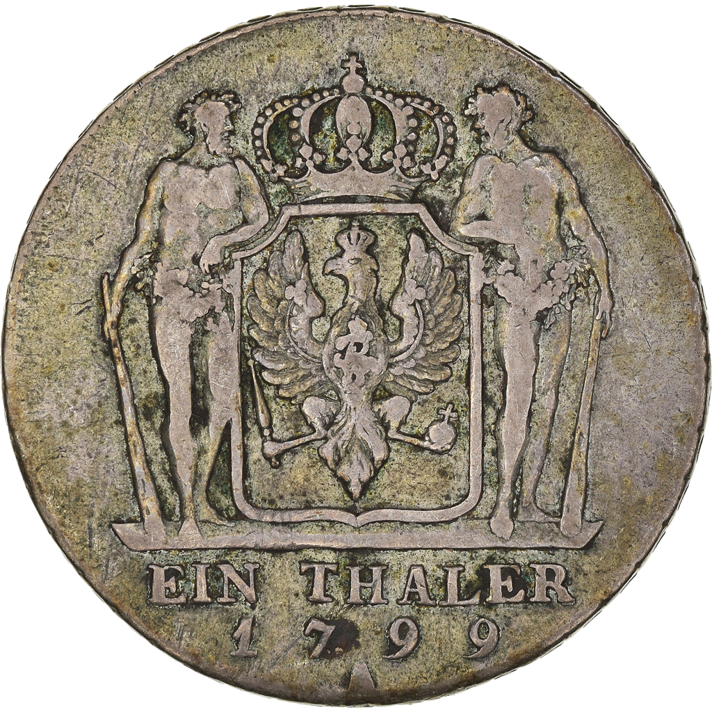 Coin, German States, PRUSSIA, Friedrich Wilhelm III, Thaler, 1799, Berlin