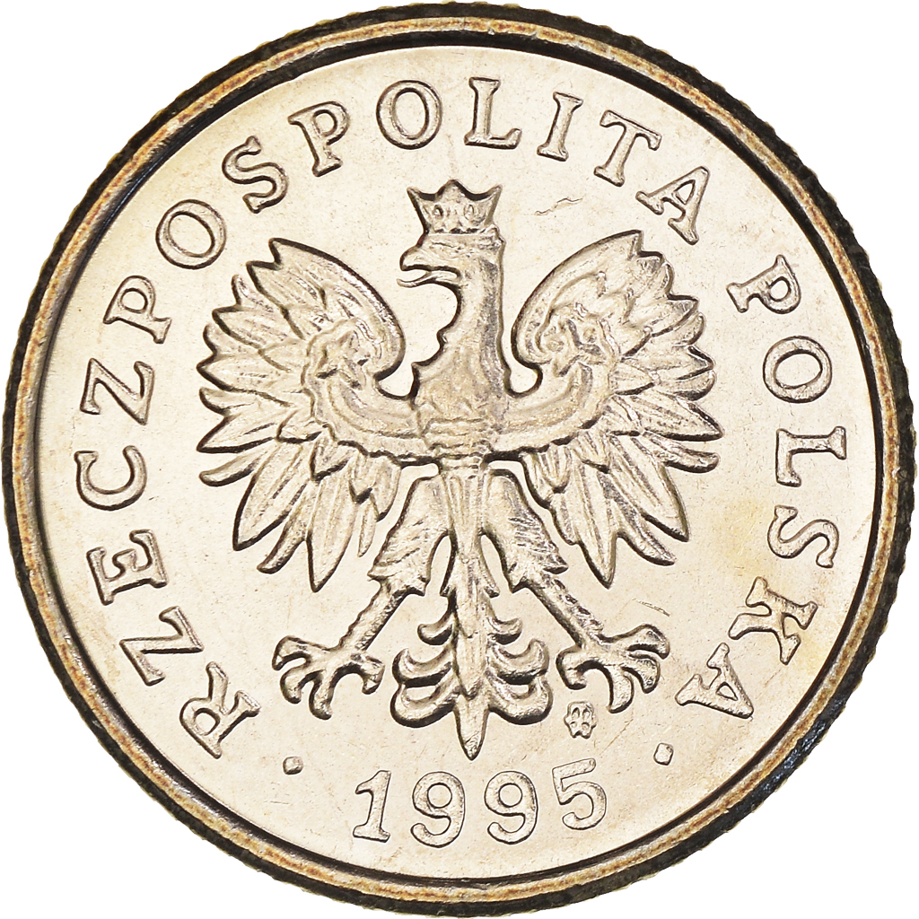 Coin, Poland, 50 Groszy, 1995, Warsaw, , Copper-nickel, KM:281