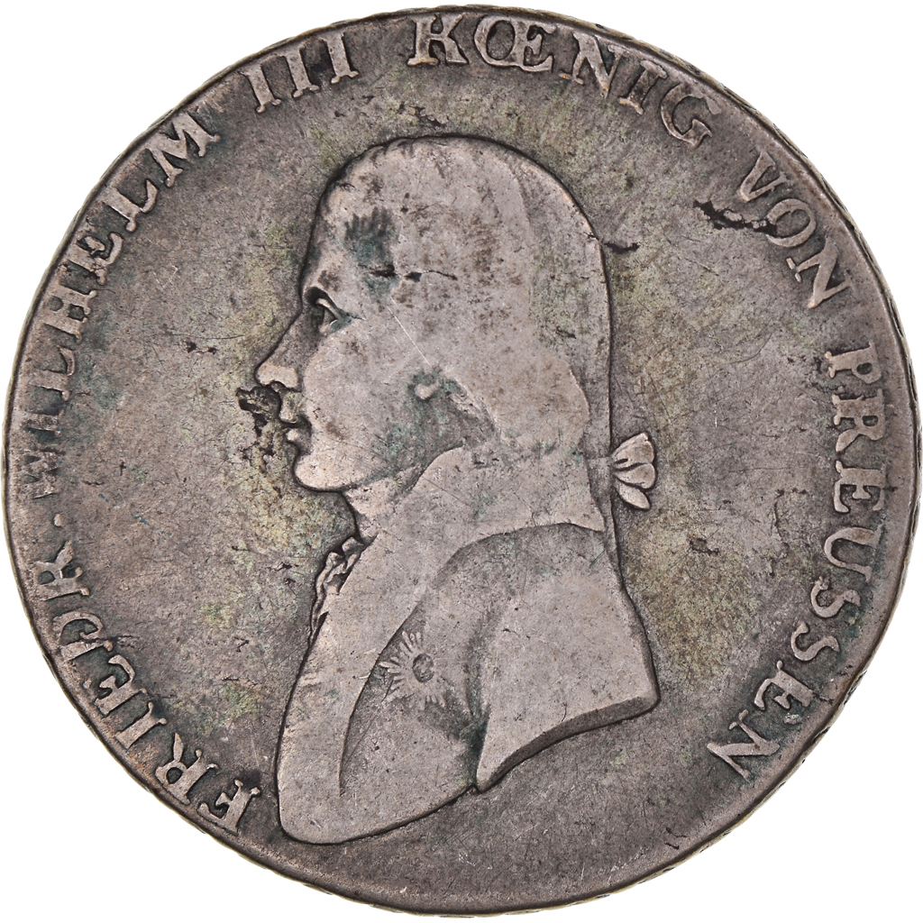 Coin, German States, PRUSSIA, Friedrich Wilhelm III, Thaler, 1802, Berlin