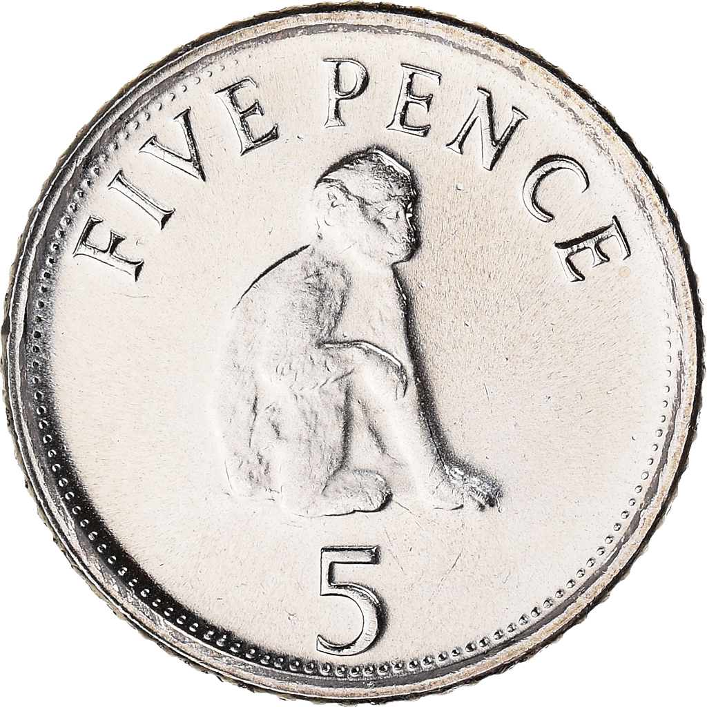 Coin, Gibraltar, Elizabeth II, 5 Pence, 2006, Pobjoy Mint, | European Coins