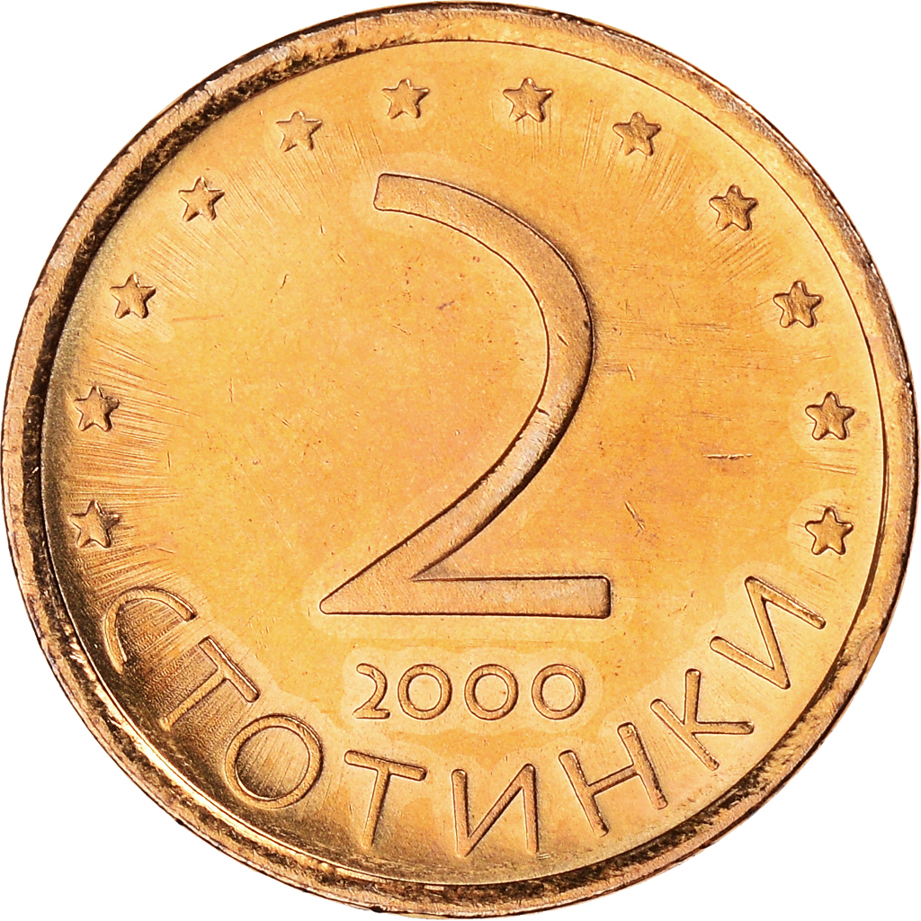 [#388184] moneda, bulgaria, 2 stotinki, 2000, s - Compra venta en ...