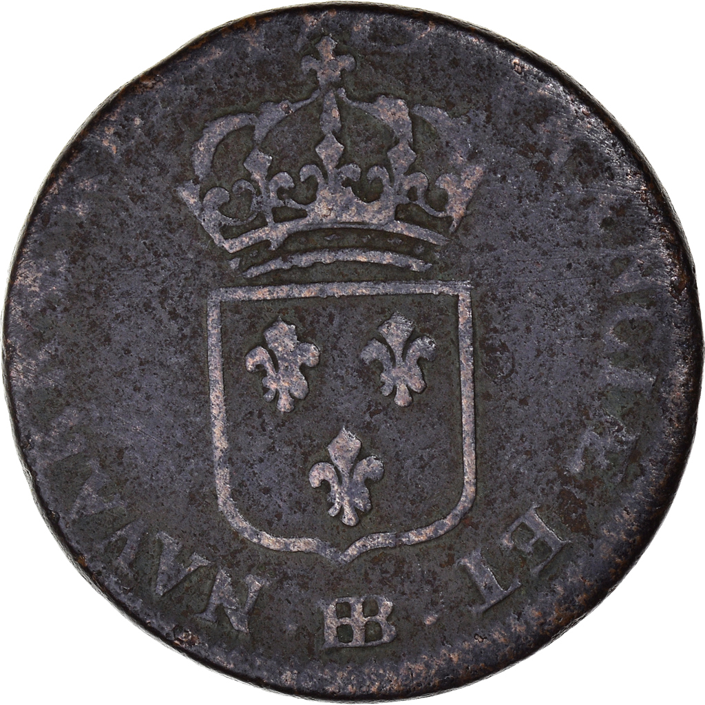 [#388370] moneda, francia, louis xv, sol au bus - Compra venta en ...
