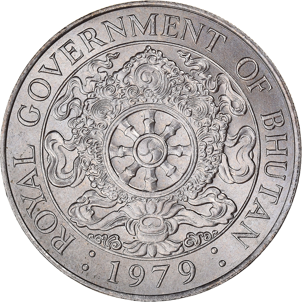Coin, Bhutan, Ngultrum, 1979, , Copper-nickel, KM:49 | Asian and Middle ...