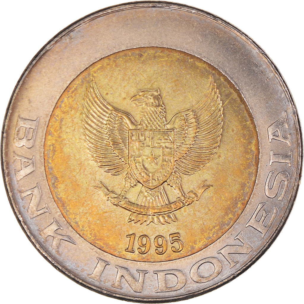 Coin, Indonesia, 1000 Rupiah, 1995, , Bi-Metallic, KM:56 | Asian and ...