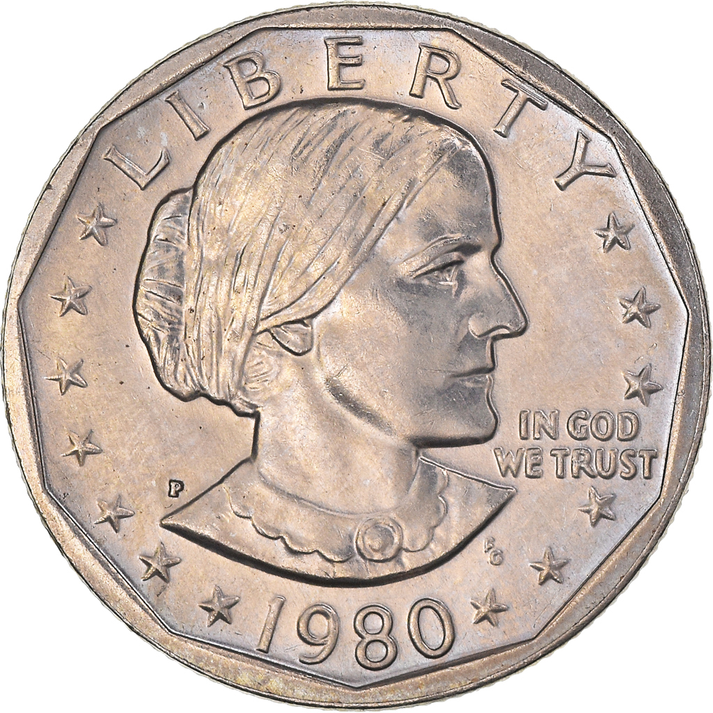 Coin, United States, Dollar, 1980, Philadelphia, , Copper-Nickel Clad
