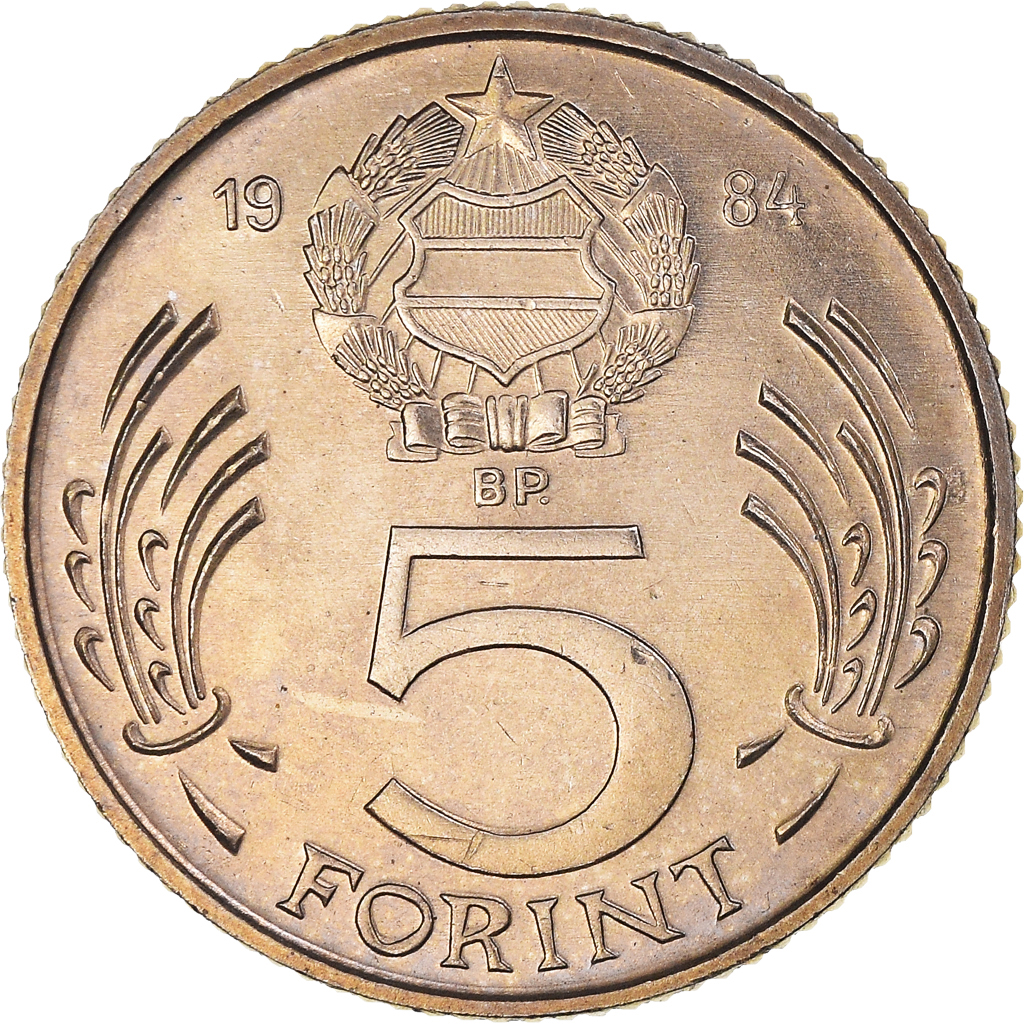 [#388837] moneda, hungría, 5 forint, 1984, buda - Compra venta en ...