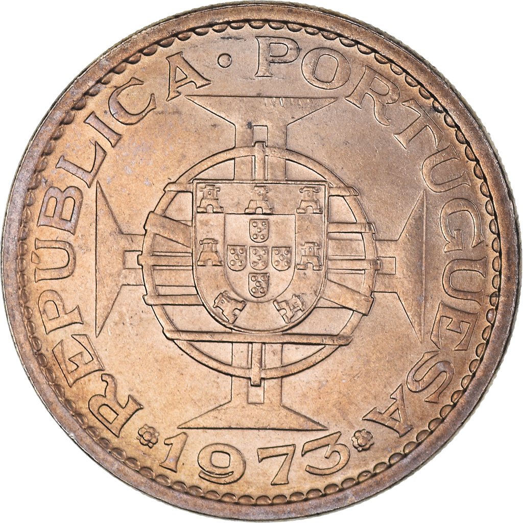 Coin, Guinea-Bissau, 5 Escudos, 1973, , Copper-nickel, KM:15 | African ...