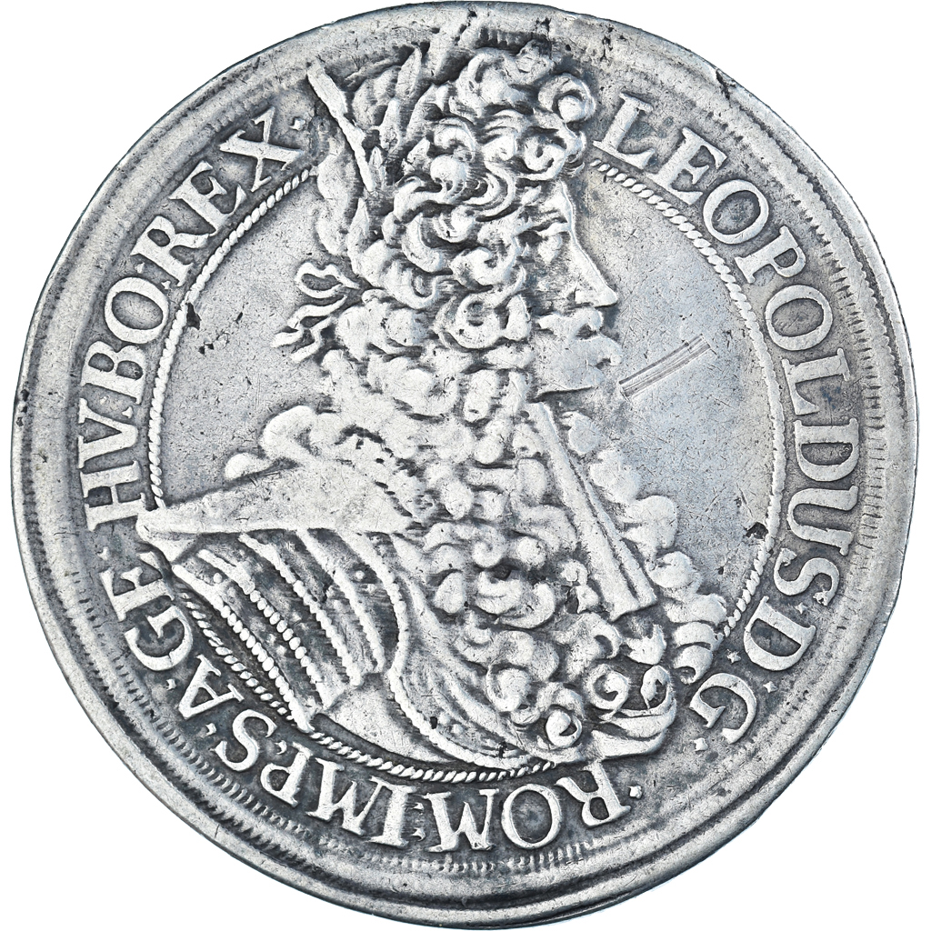 Coin, Austria, Leopold I, Thaler, 1695, Vienna, , Silver, KM:1275.3