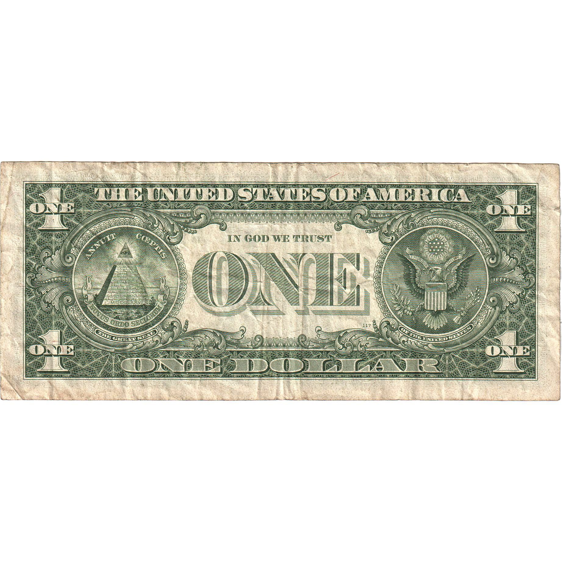 Banknote, United States, One Dollar, 1981A, New-York, KM:3601, EF(40-45)