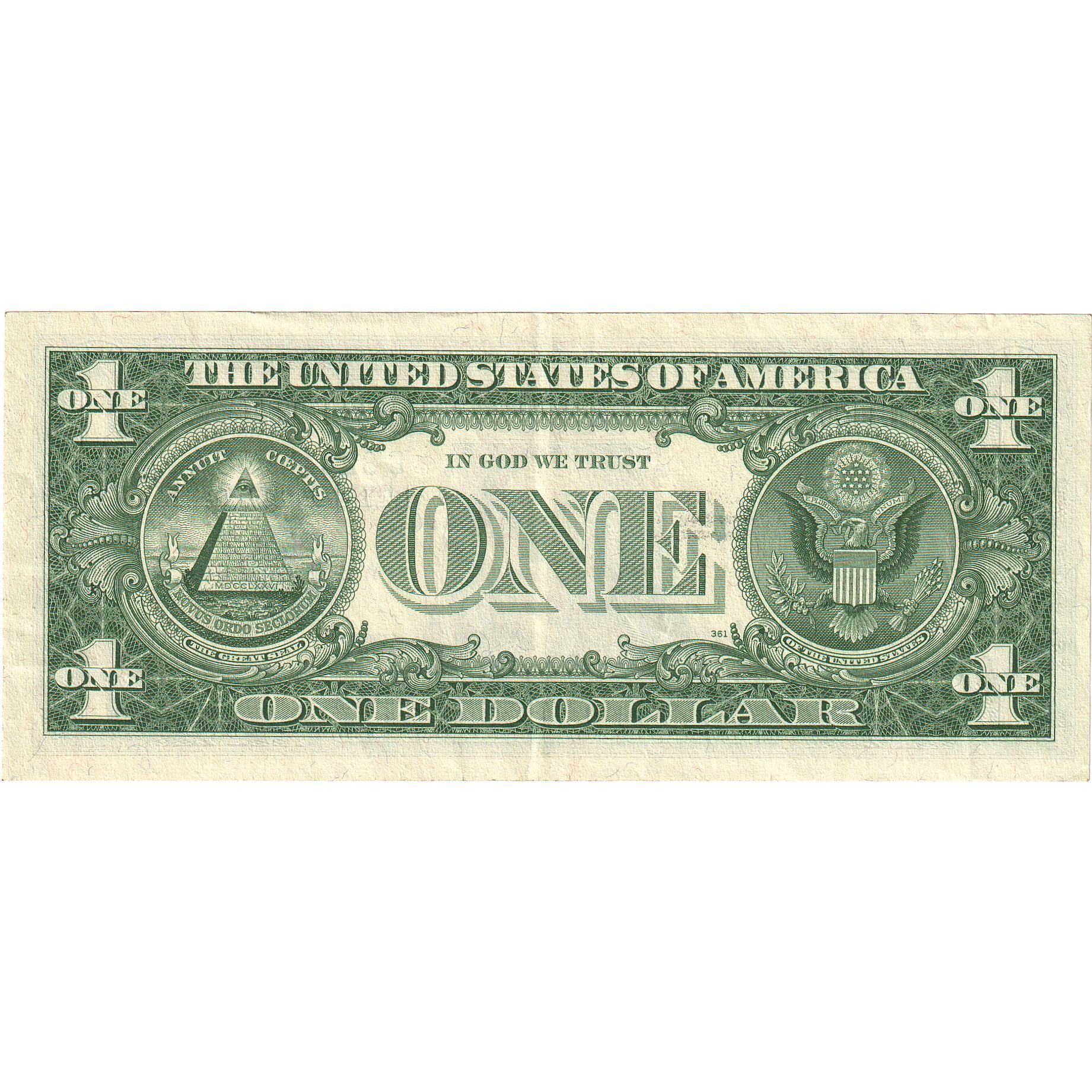 Banknote, United States, One Dollar, 1957A, Richmond, KM:1463, UNC(63)