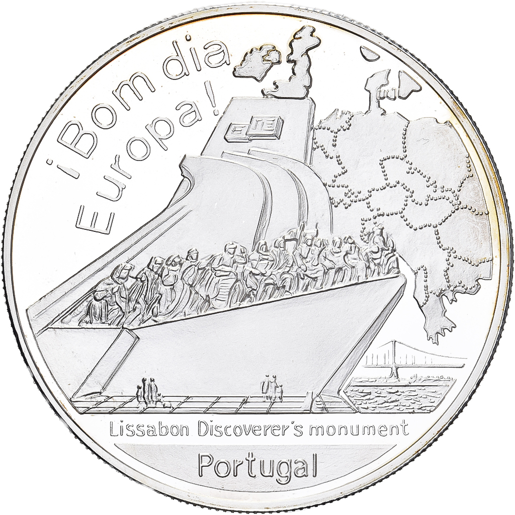 Portugal, 1 Oz, Bom dia Europa, Silver, | European Coins