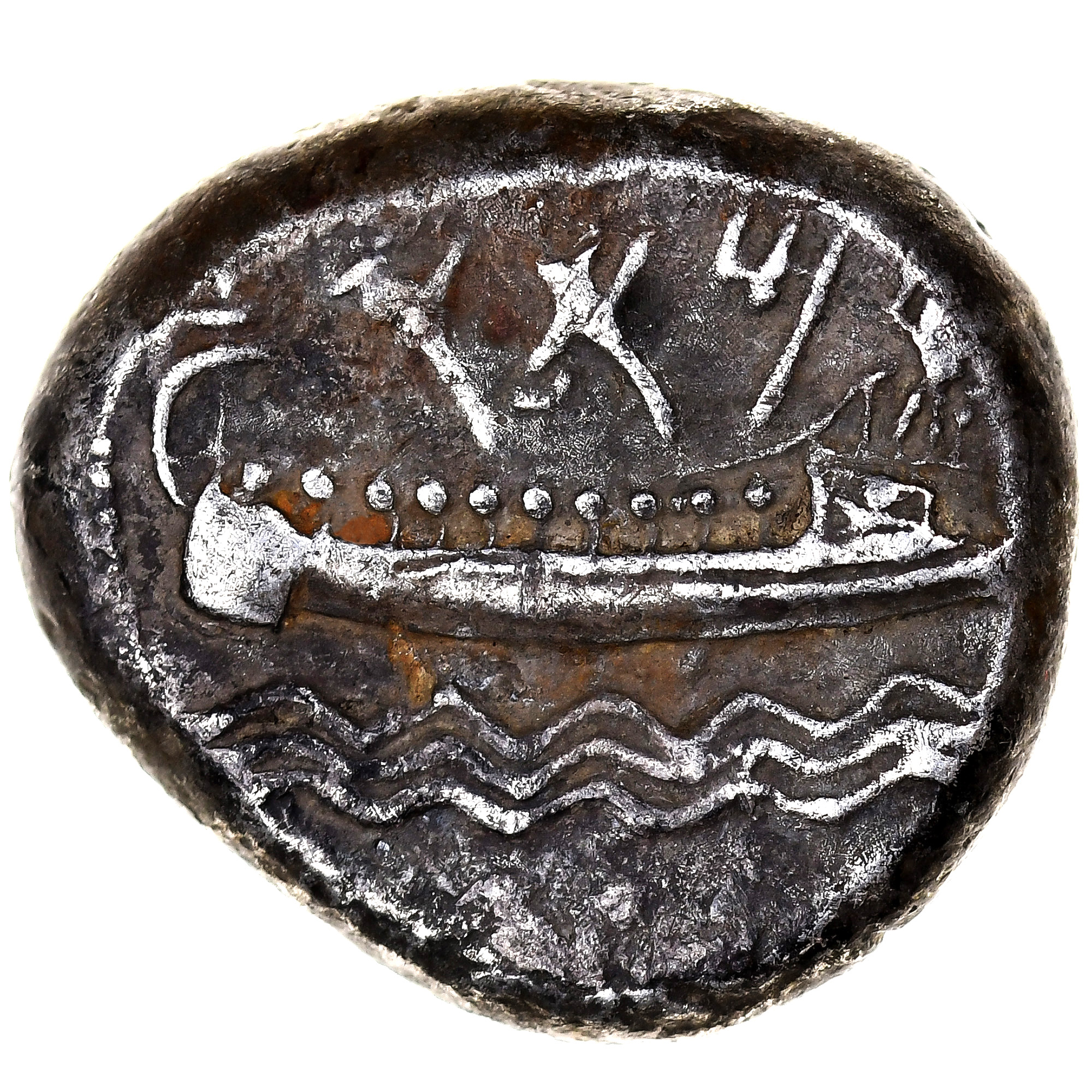 Phoenicia, Stater, ca. 350-340 BC, Aradus, Silver, , BMC:pl.2/12