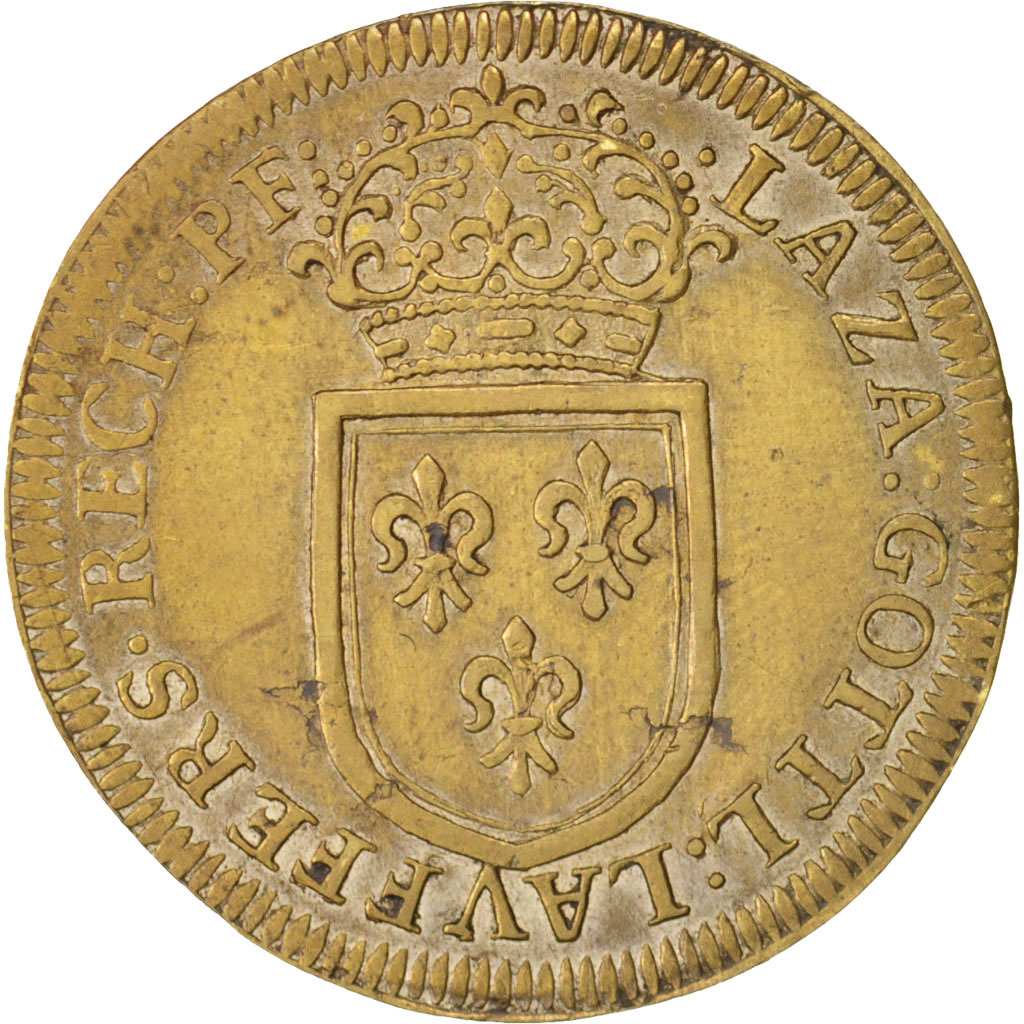 France, Token, Royal, Louis XIV, XVIIth Century, , Brass | Tokens & Medals