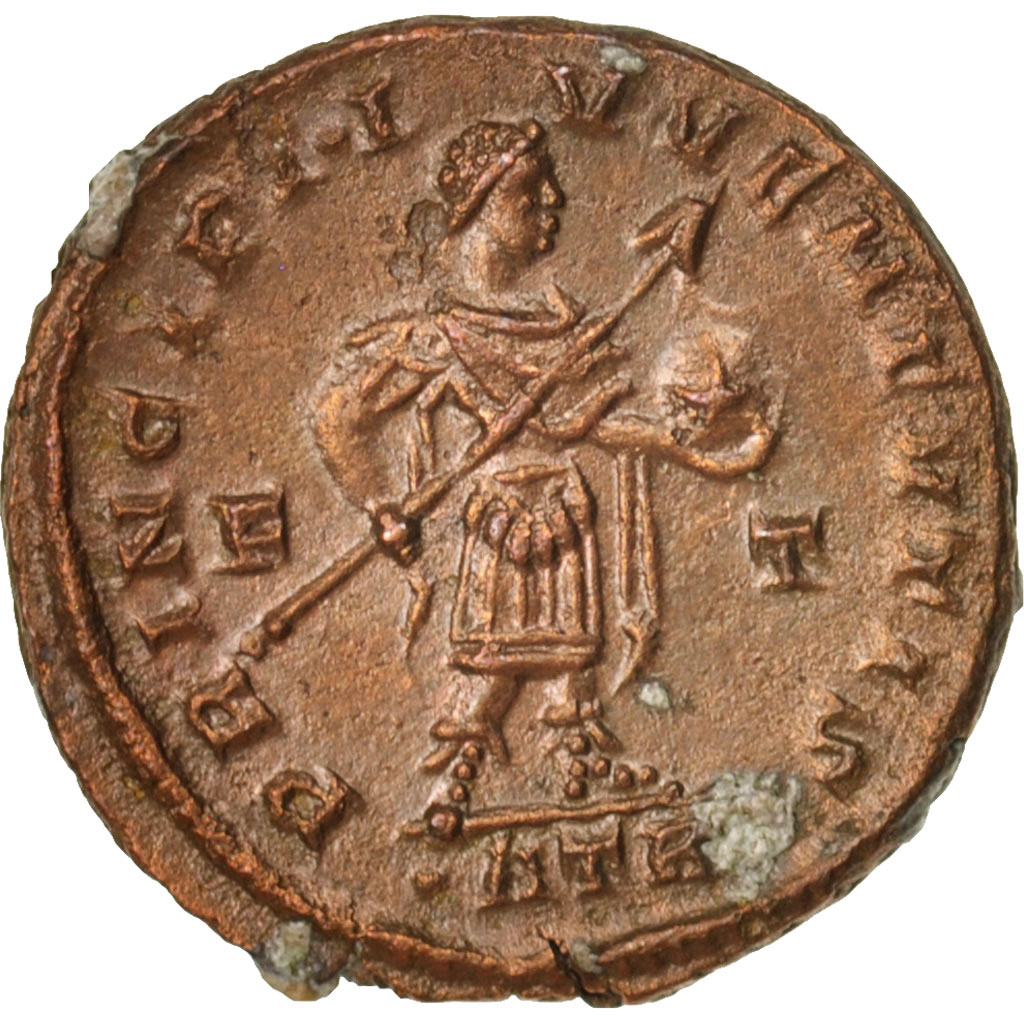 Coin, Crispus, Nummus, 317, Trier, , Copper, RIC:142 | Roman Imperial Coins